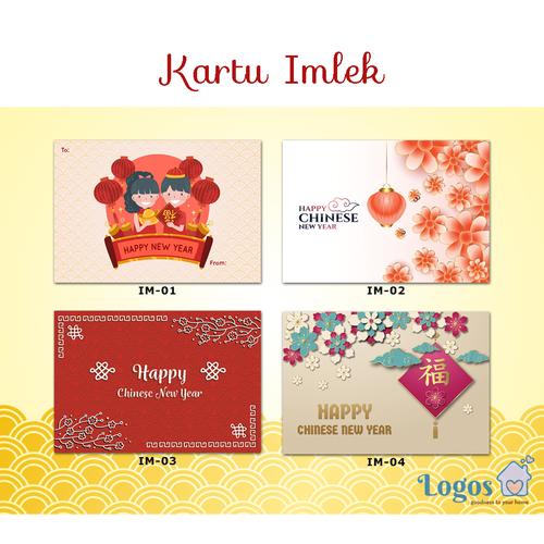 Jual Kartu ucapan Tahun Baru Imlek Greeting Cards Happy chinese new ...