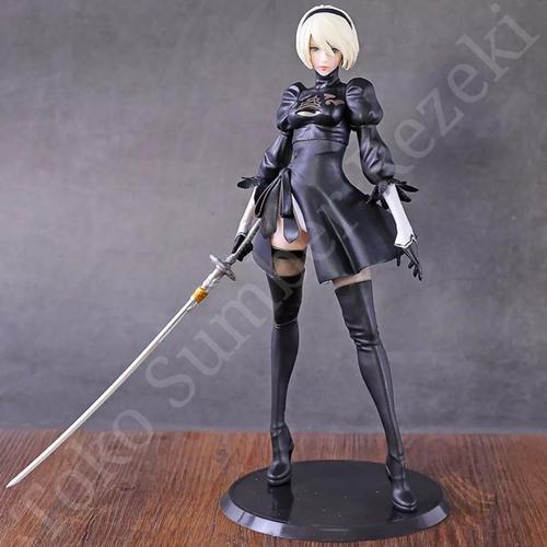 Jual Action Figure Nier Automata 2B Yorha Japan Miniature Neko Pajangan ...