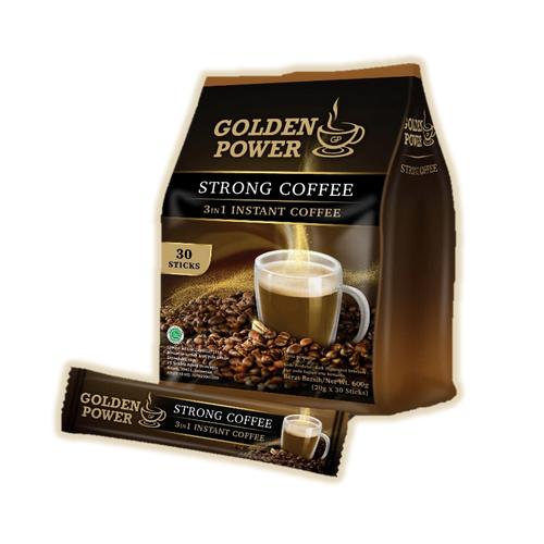 Jual Golden Power Coffeemix 3 in 1 Strong Coffee Kopimix Instant Coffee ...