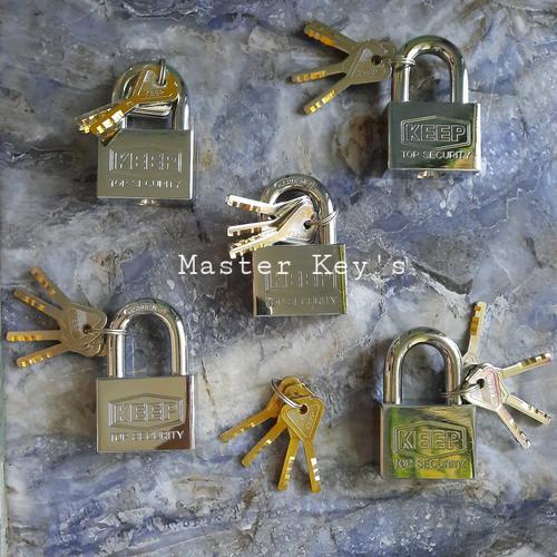 Jual Gembok KEEP Top Security 50mm Pendek Master key - Jakarta Pusat ...
