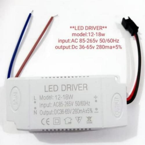 Jual Led driver / balas/ travo/ balas lampu/Led/led 12-18 watt ...