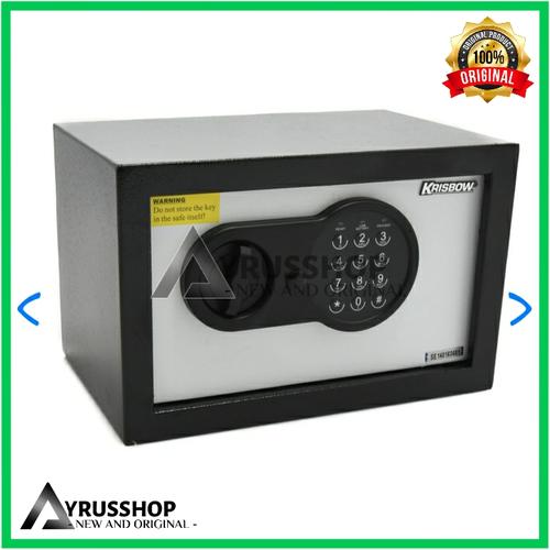 Jual Brankas Besi Pin Angka/Steel Safe/Krisbow/White/Safety Box Tanam ...