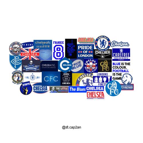 Jual Sticker Pack Chelsea FC - Kota Depok - RDP22 Store | Tokopedia