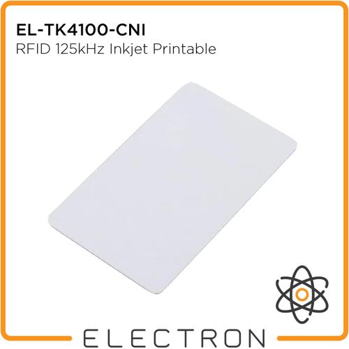 Jual EL-TK4100-CNI 125kHz Proximity RFID Inkjet Printable Card Kartu ...
