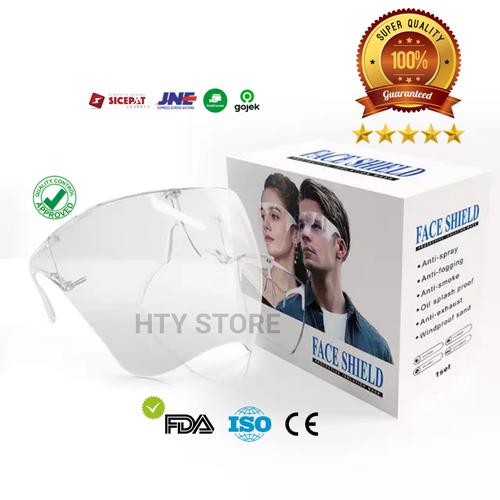 Jual FACE SHIELD TRANSPARENT ANTI FOG | FACE SHIELD EYE PROTECTION ...