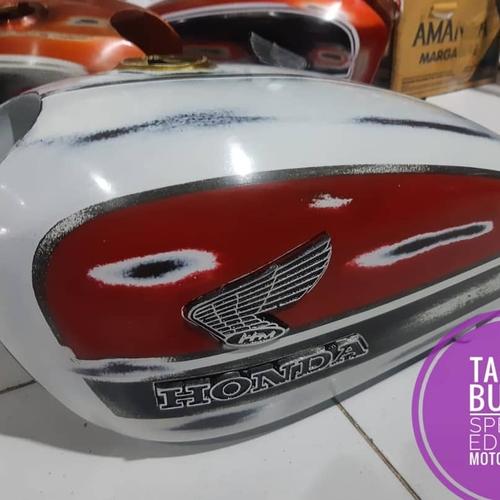 Jual Tangki CB 100 glatik motif bladus injeksi - Kab. Sidoarjo ...