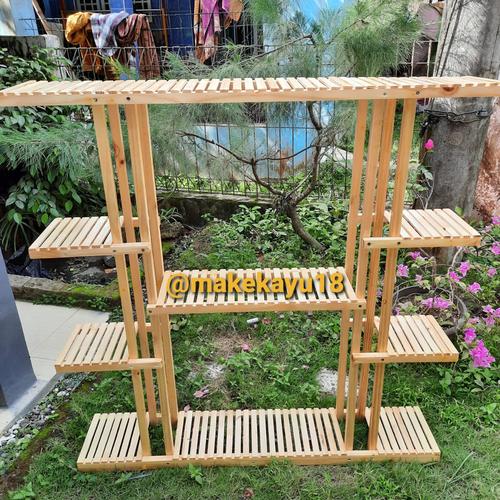 Jual Rak tanaman Rak jati belanda tanaman tinggi - Kab. Tangerang ...