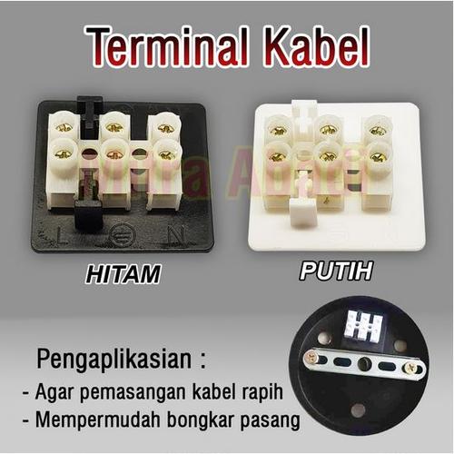 Jual Terminal Kabel Sekrup - Putih - Jakarta Barat - Mitra Abadi ...