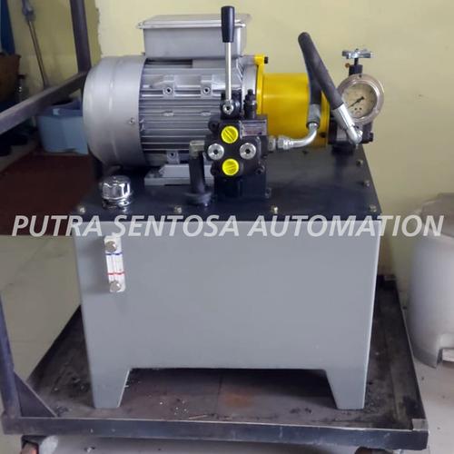 Jual HYDRAULIC PRESS POWER PACK UNIT 300BAR 7.5KW 380V 1 MANUAL VALVE ...