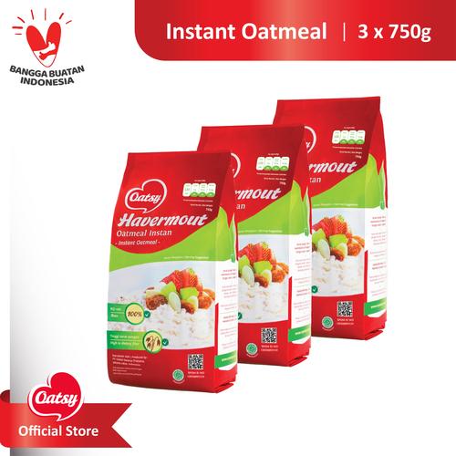 Promo OATSY Instant Oatmeal 750g (Triple Pack) - Jakarta Barat - Oatsy ...