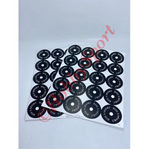 Jual Stiker Billiard Penanda Meja Biliar Titik Hitam Bola Sticker ...