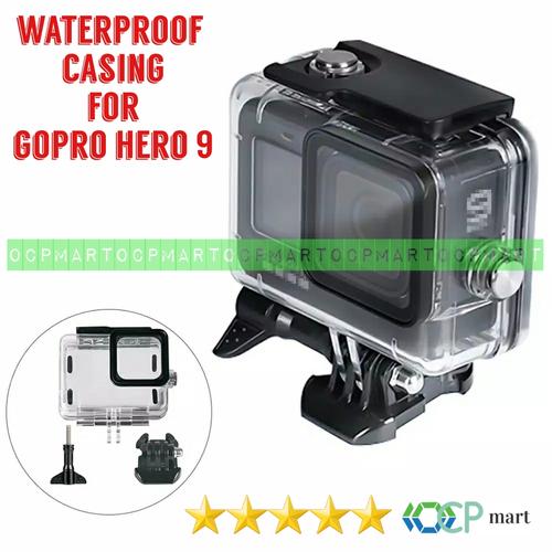 Jual Case Waterproof Gopro Hero 9 Housing Underwater Go Pro hero9 ...