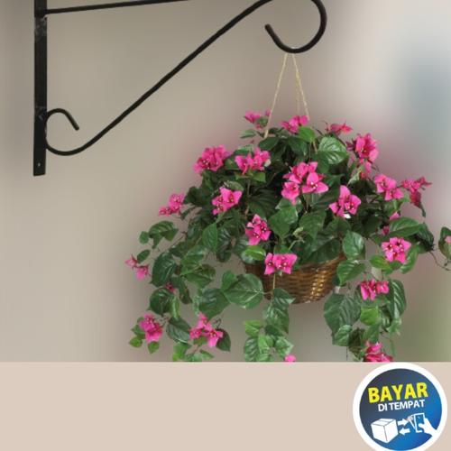 Jual Siku Gantungan Pot Bunga Besi Dinding Dekorasi Taman - Jakarta ...