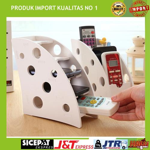Jual Rak Vintage Tempat Remote ATK Organizer Desktop Serbaguna ...