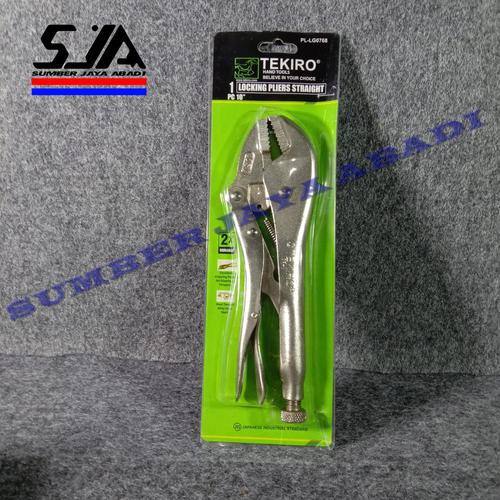 Jual TANG BUAYA LURUS 10" TEKIRO / TANG PENJEPIT LISTRIK - Kota ...