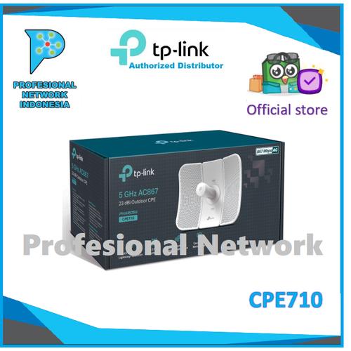 Promo TP-LINK CPE710 5GHz AC 867Mbps 23dBi Outdoor TPLINK CPE 710 Cicil ...