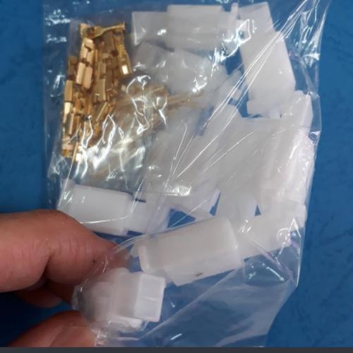 Jual Soket motor 2 pin kecil/ Konektor motor 2pin kecil 1 pak isi 10 ...