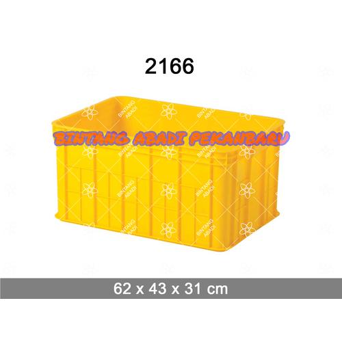 Jual 2166 KERANJANG PLASTIK CONTAINER INDUSTRI RABBIT - Biru - Kota ...