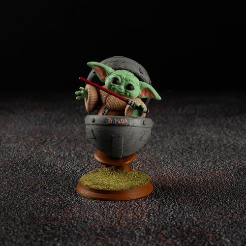 Jual Baby Yoda Statue Star Wars The mandalorian not hot toys - Kota ...