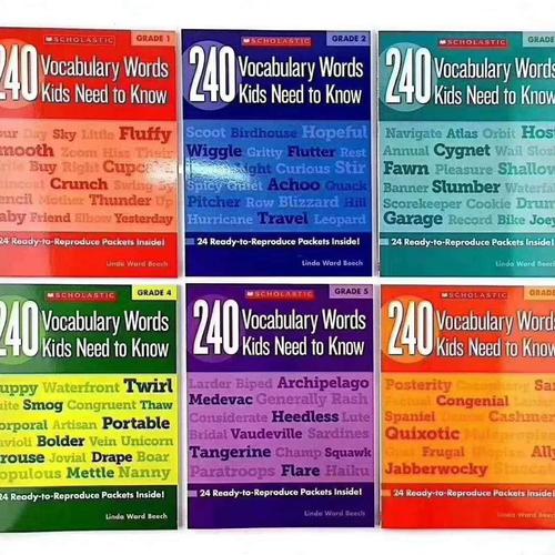 Jual 240 vocabulary words kids need to know/6 books - Grade 5 - Jakarta ...
