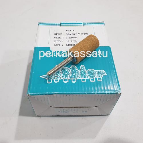 Jual BATU GERINDA BOTOL W207 19 X 38 X 6 MM KINIK MOUNTED STONE - Kota ...
