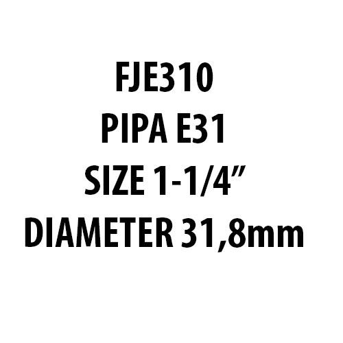 Jual Pipa Conduit Besi Listrik Polos Tipe E31 FJE310 FORT - Kota ...