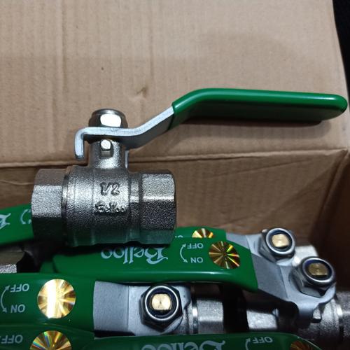 Jual Ball Valve Merk BELLO 1/2" inch Seat : PTFE (Teflon) - Kota ...