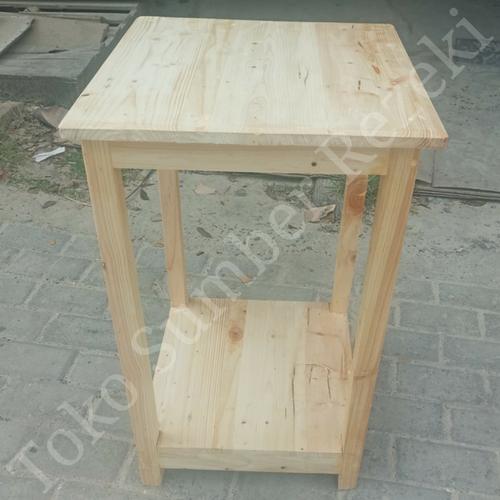 Jual Meja 2 Susun Dua Tingkat Dispenser Kayu Belanda Tamu Teras ...