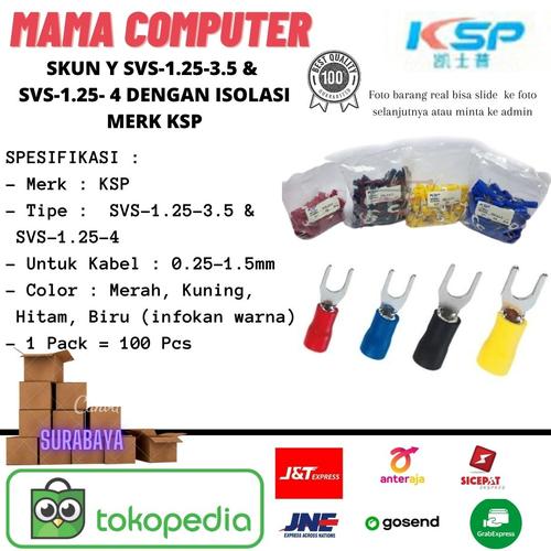 Jual Skun Y SVS 1.25-3.5 & 1.25 - 4 Garpu Insulated Isolasi KSP - Kota Surabaya - Mama Computer ...