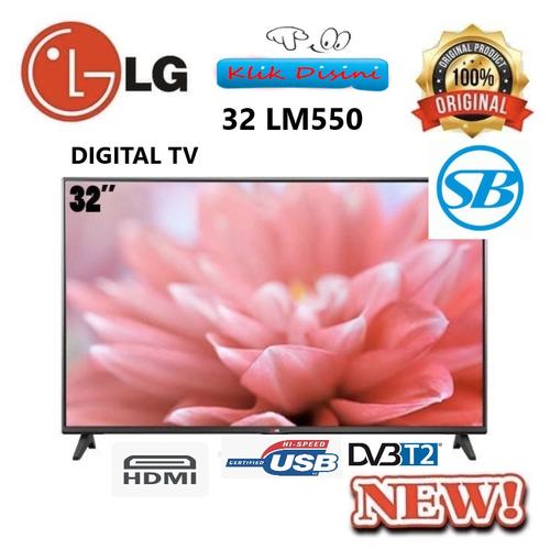 Jual LG LED TV 32 Inch 32LM550 BPTA DIGITAL NEW 2019 GARANSI RESMI ...