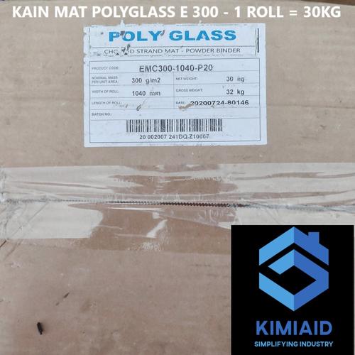 Jual Serat Fiber Aquaproof - Fiberglass Matt - M300 1 Roll - Penambal ...