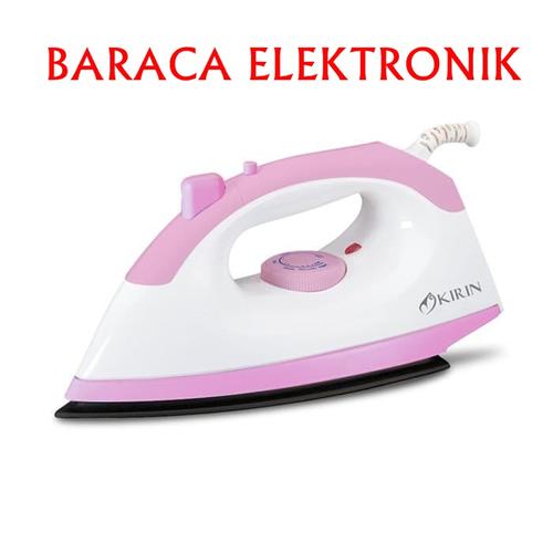 Jual SETRIKA LISTRIK KIRIN KEI 320 S FITUR SPRAY SETRIKA MUDAH - Merah ...
