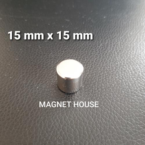 Jual Magnet Neodymium Silinder Diameter 15x15 mm 15x15mm 15mmx15mm ...