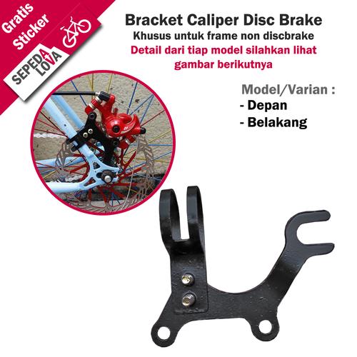 Promo Adaptor Disc Brake Dudukan Bracket Rem Cakram Sepeda Frame Jadul ...