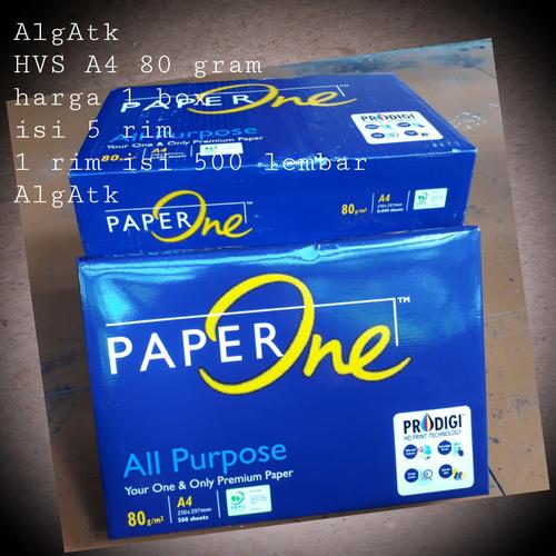Jual Kertas print kertas photo copy A4 80 gram harga 5 rim - Jakarta ...