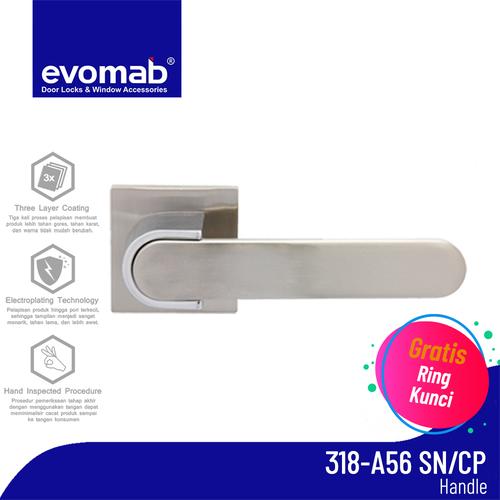 Promo evomab Lever Handle Pintu Modern 318-A56 - Handle Set Cicil 0% 3x ...
