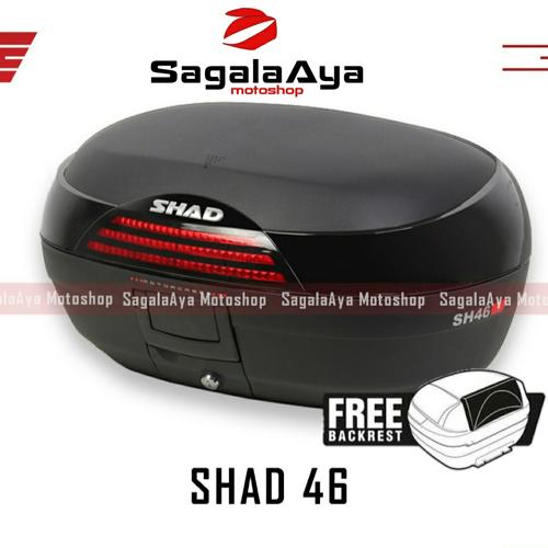 Jual Box motor shad 46 SH46 SH include backrest cocok u Nmax Xmax ...