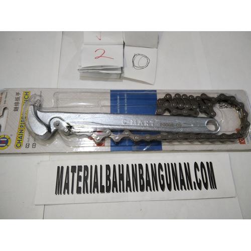 Jual penjepit kunci pipa rantai 22 cm heavy duty chain pipe wrench 9 ...