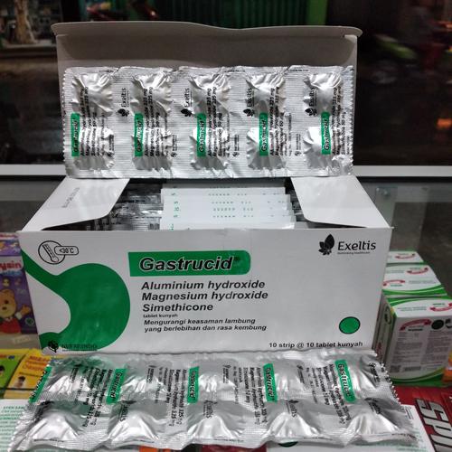 Jual Gastrucid tab buat asam lambung per strip - Kota Tangerang ...