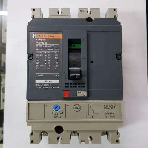 Jual Schneider Electric NFB NS100N 3 Phase MCCB Listrik Compact NS ...