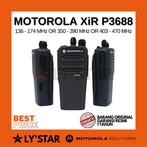Jual HT Motorola XIR P3688 XIR P 3688 - Jakarta Barat - LY'STAR | Tokopedia