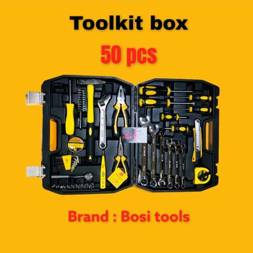 Jual Multipro - Tool Kit Set 52 pcs Electric Tool Set BOSI Tools ...