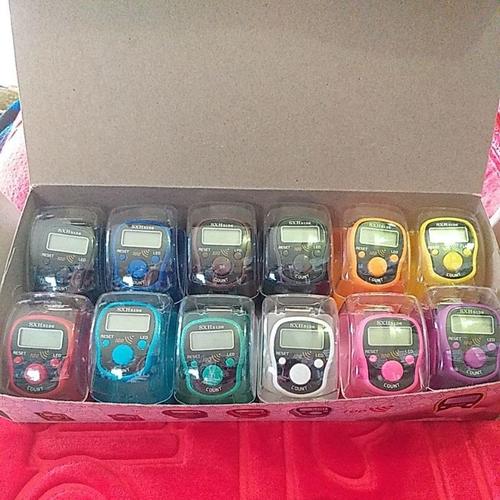 Jual tasbih digital finger counter led+ alarm 100 akan bunyi - Kota ...