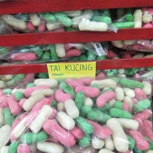 Jual snack cemilan makanan ringan krupuk TAi kucing/tai kucing ...