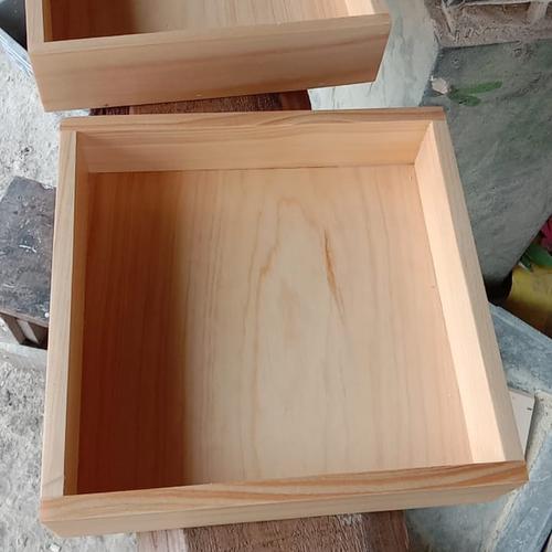 Jual Baki Kayu / Tray Kayu / Nampan Kayu 20 x 20 x 5 cm - Kota Batu ...