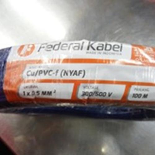 Jual KABEL LISTRIK FEDERAL NYAF 1X0,5MM - Hitam - Jakarta Barat - SJBC ...