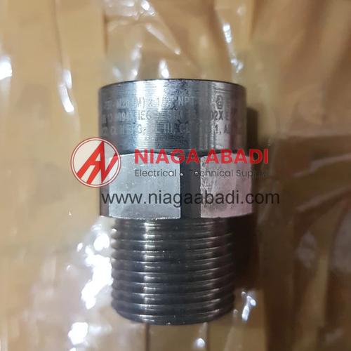 Jual Adaptor Reducer CMP-UK 737 Male M20 x Female 1/2 NPT Brass Nickel ...