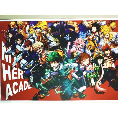 Jual Poster Anime Boku No Hero / My Hero Academia Class 1A Size A3 ...