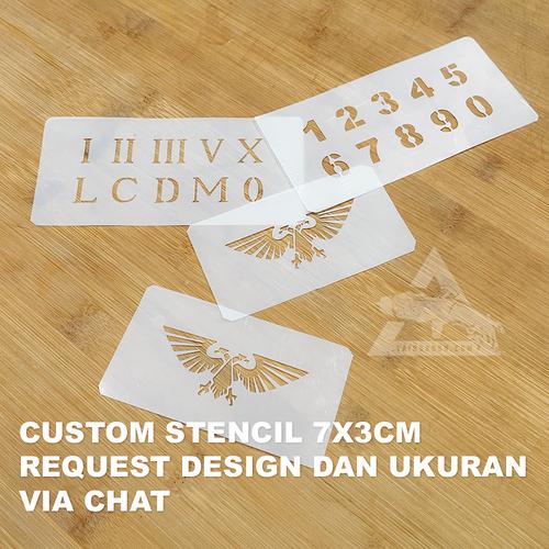 Jual Stencil Custom by request design dan ukuran - Kota Tangerang ...