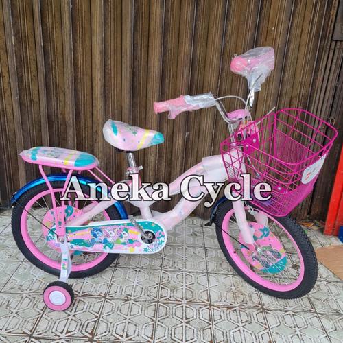 Jual Sepeda Anak Roda Empat Cewek Perempuan Mini BNB Unicorn Little ...